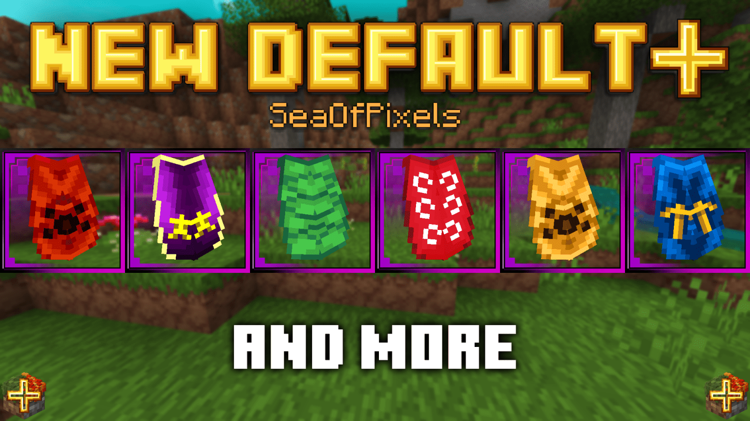 New Default+ Texture Pack 1.21.9 → 1.21.8