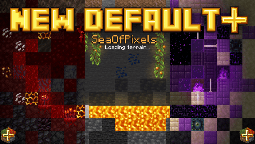 New Default+ Texture Pack 1.21.9 → 1.21.8
