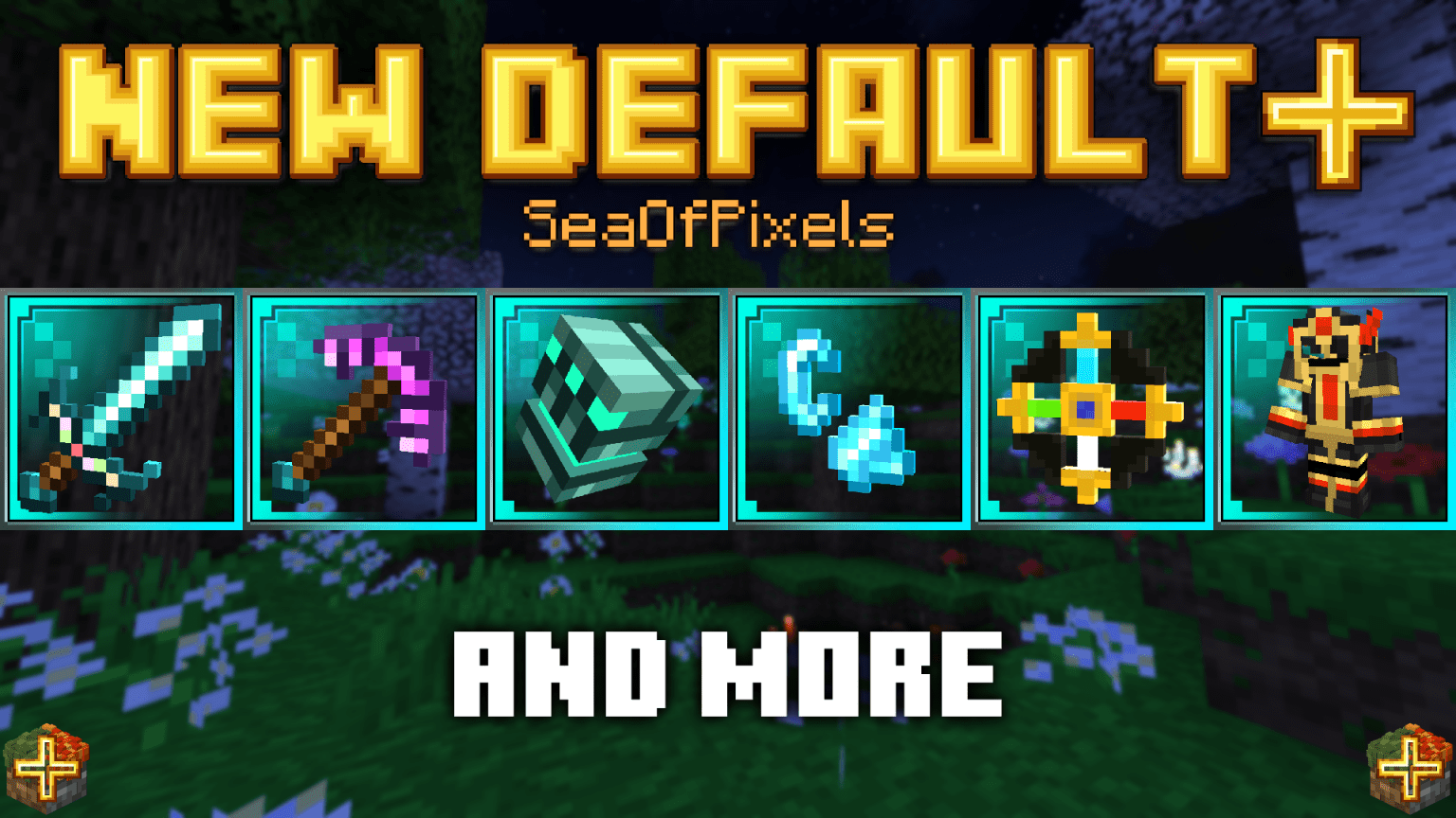 New Default+ Texture Pack 1.21.9 → 1.21.8
